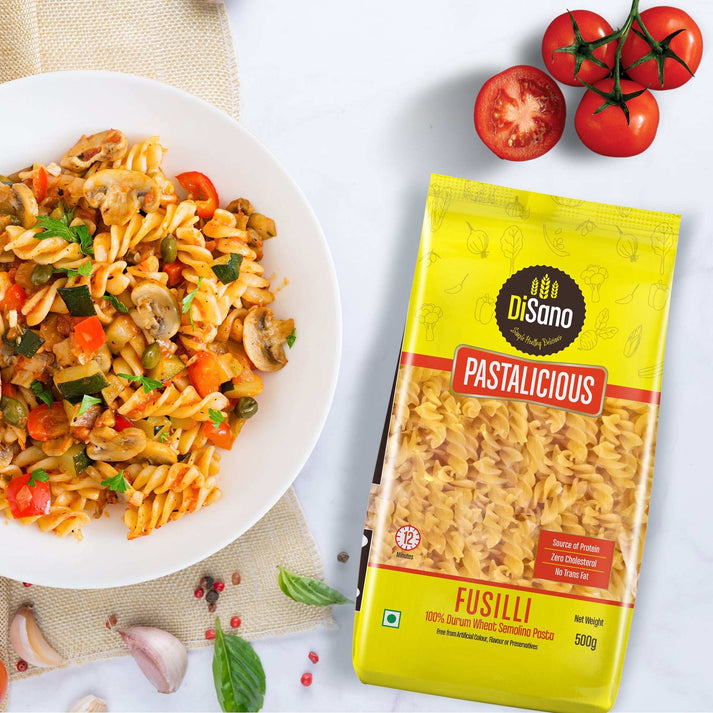 Disano Pastalicious Durum Wheat Fusilli Pasta, 500g – Disano online