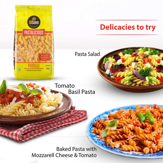 Disano Pastalicious Durum Wheat Fusilli Pasta, 500g – Disano online